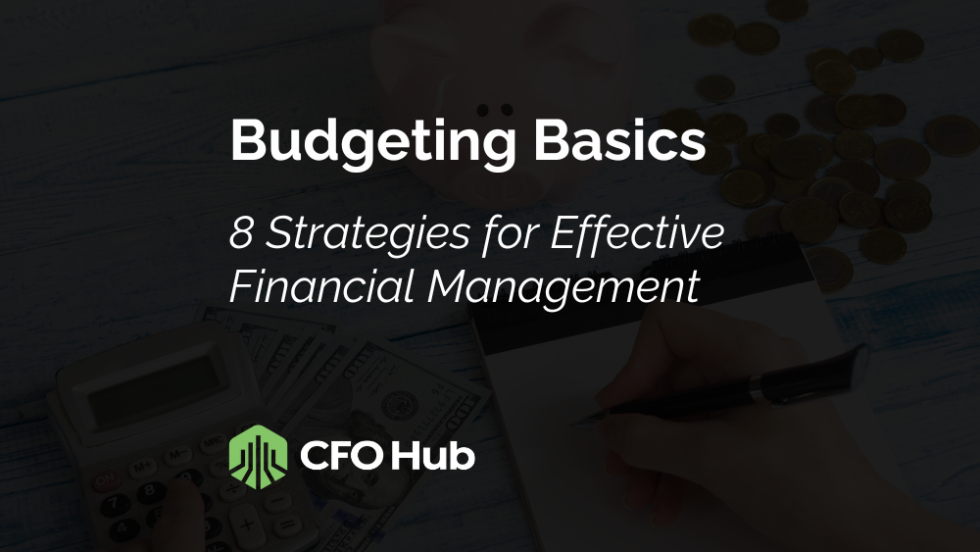 Budgeting Basics: 8 Strategies for Effective Financial Management - CFO Hub